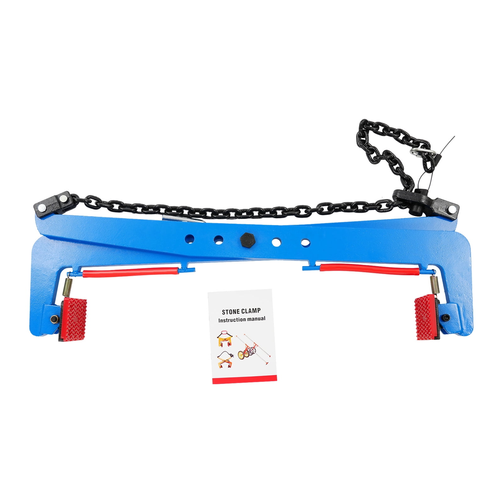 800kg Blue Scissor Lifter Clamp Adjustable Heavy Duty Stone Lifting ...