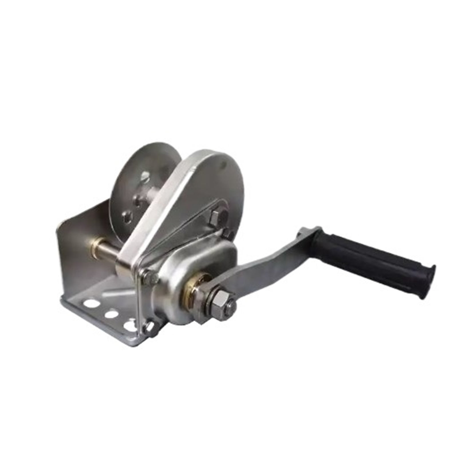800lbs 304 Stainless Steel Hand Winch With Self-locking, Boat Windlass ...
