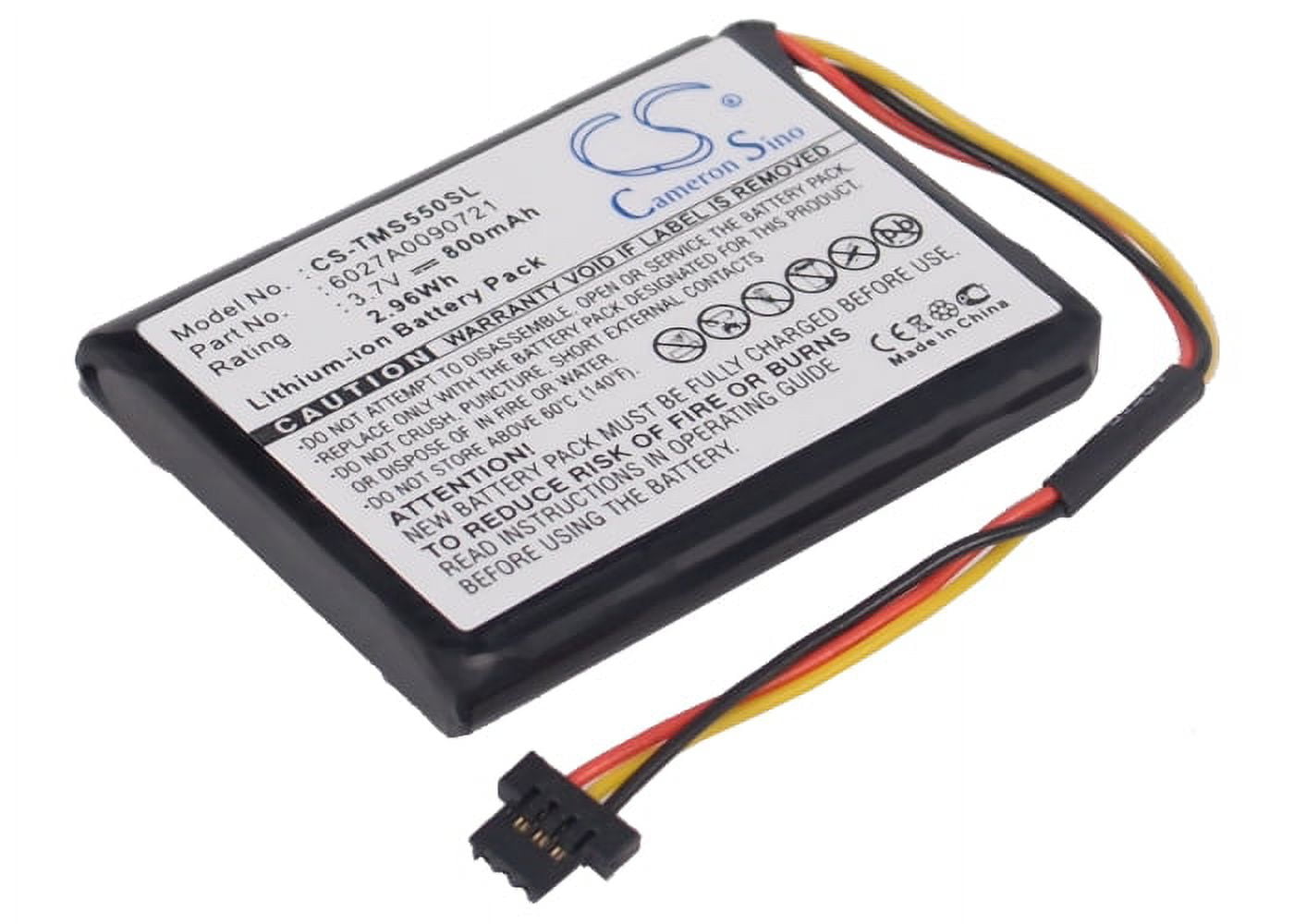 800mAh TomTom 6027A0090721 Battery for 4EF0.017.00 4EF00 Start 50M ...