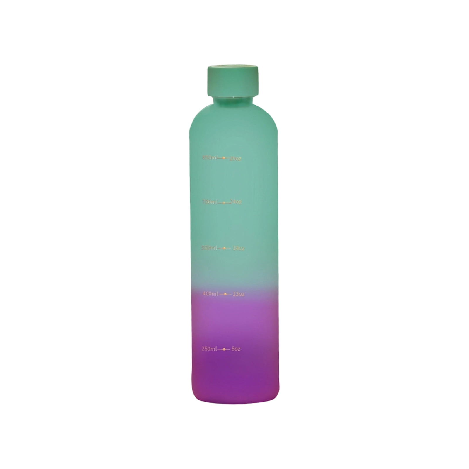 800ml 1000ml Sports Water Bottle with Measurement Scale Leakproof BPA ...