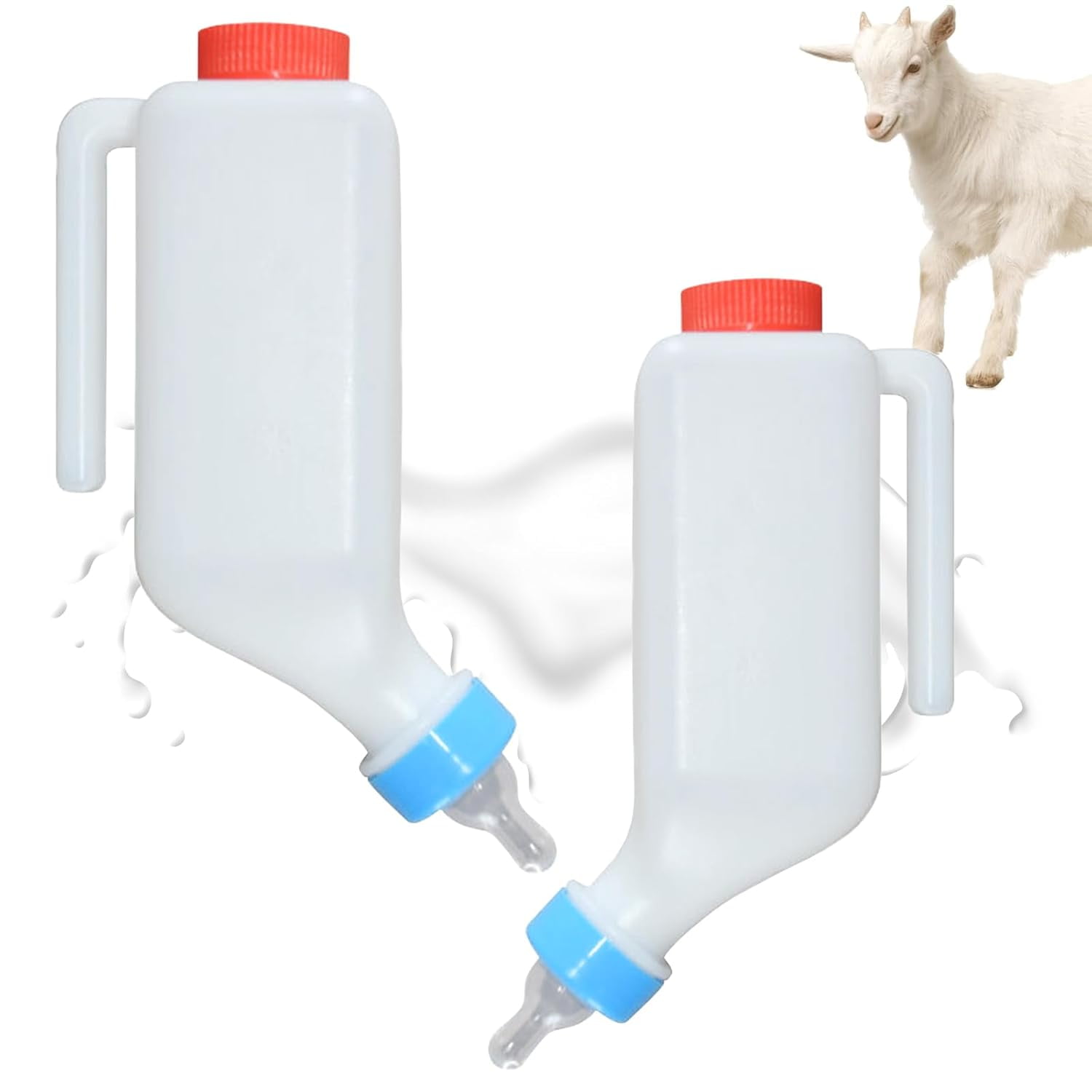 800ml/27oz Goat Bottles for Feeding Baby Goats, Baby Goat Bottle, Lamb ...