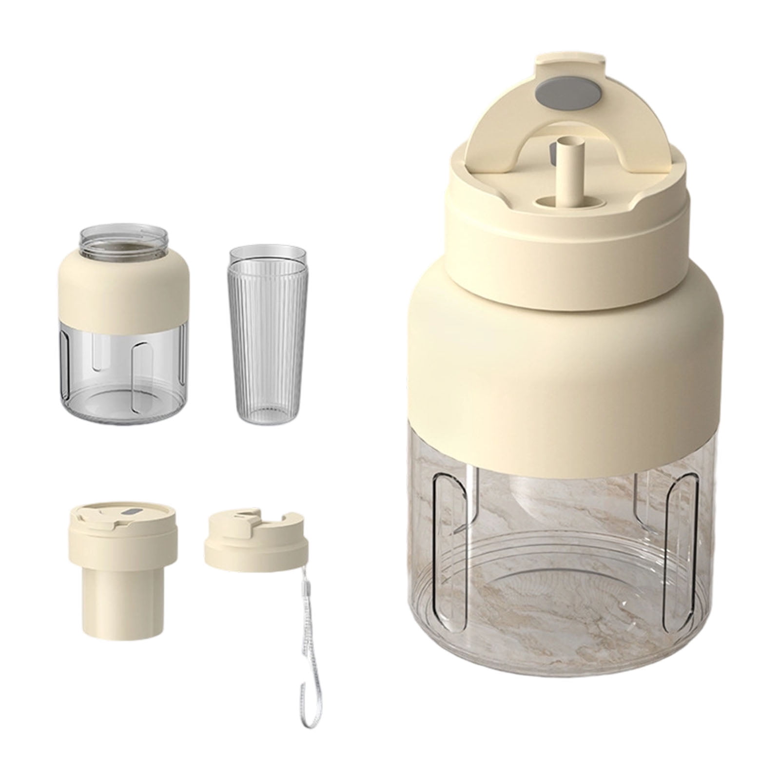 800ml Electric Rechargeable Portable Juicer Machine for Fruit Shakes ...
