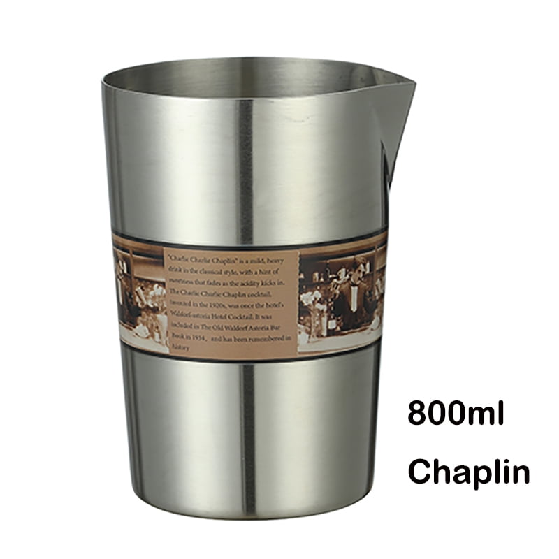 800ml Metal Cocktail Mixing Glass - Stainless Steel Metal Bar ...