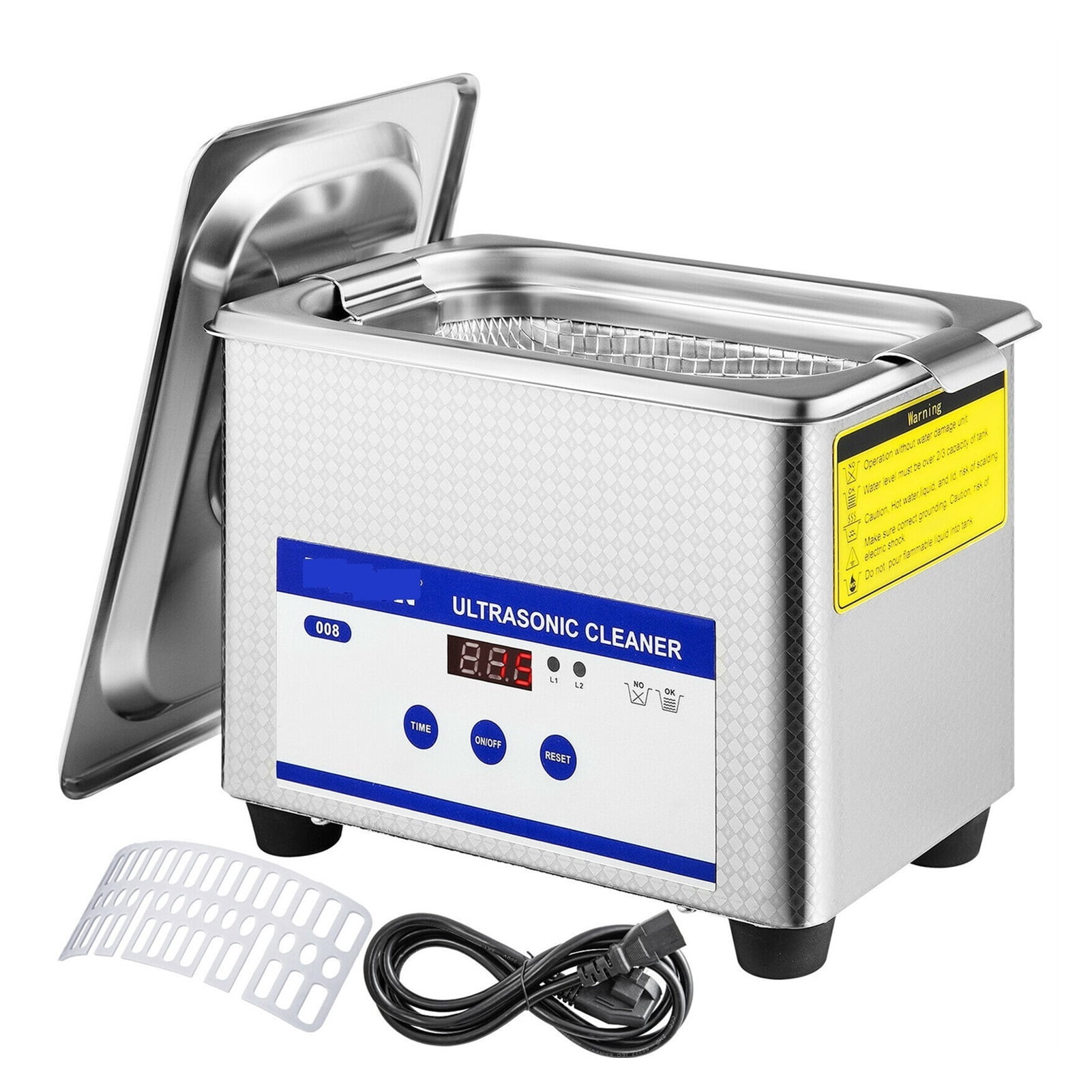 800ml Ultrasonic Cleaner Portable Washing Machine 35W Mini Dishwasher ...