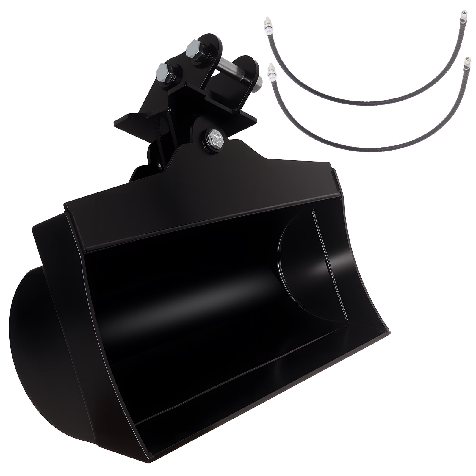 800mm/31.5'' Mini Excavator Bucket Attachments, No Teeth Flat Backhoe ...