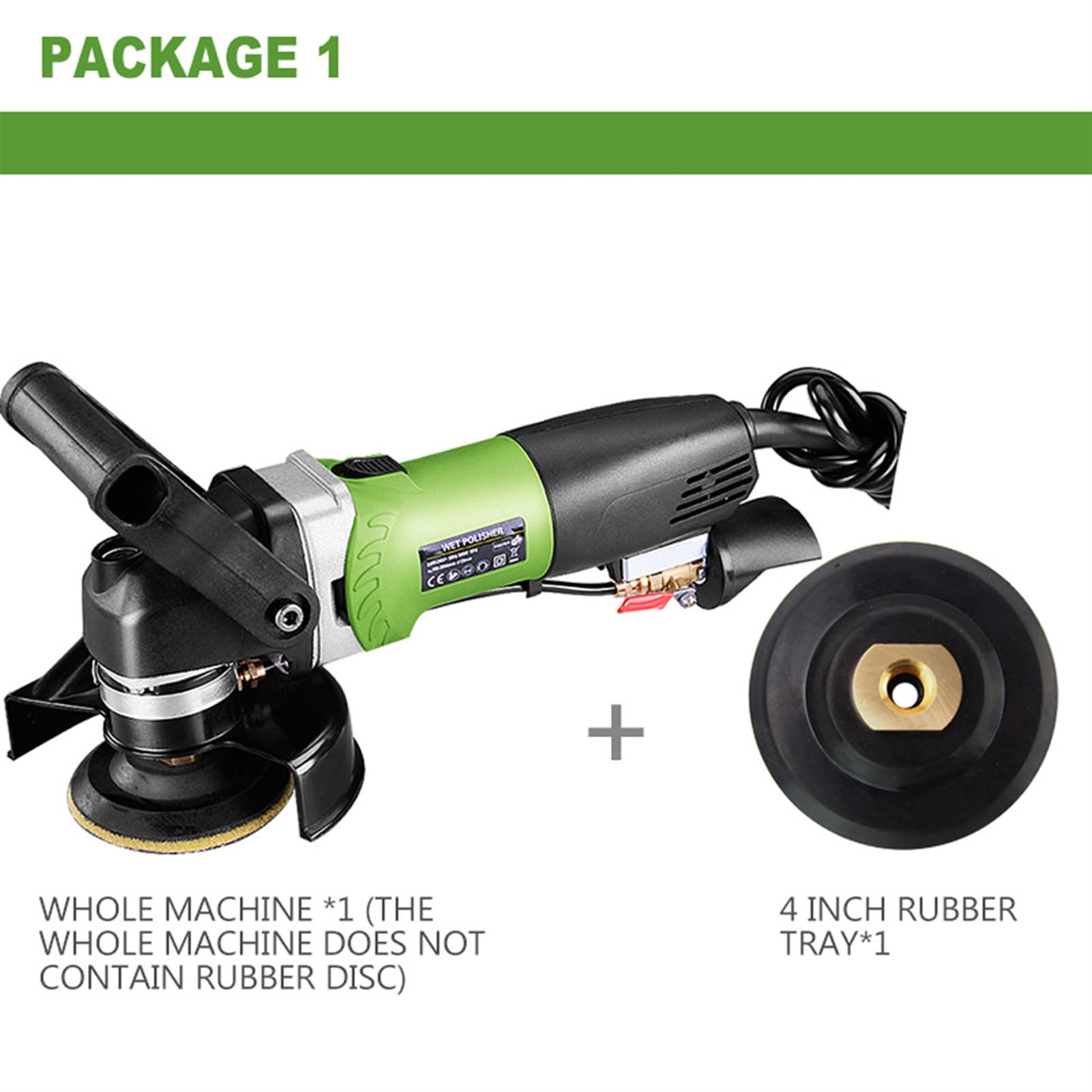 800w Electric Marble Granite Stone Wet Polisher Grinder Sander Hand ...