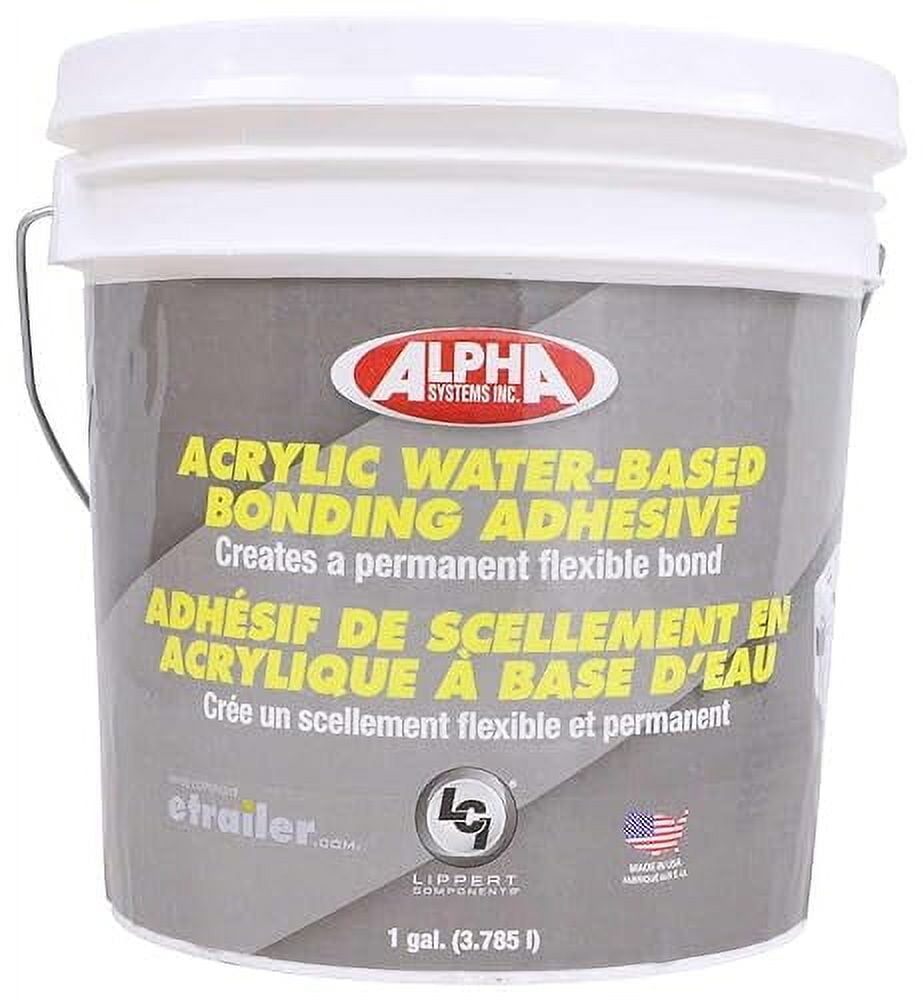 8011 Acrylic Water Based Bonding Adhesive - 1 Gallon - Walmart.com