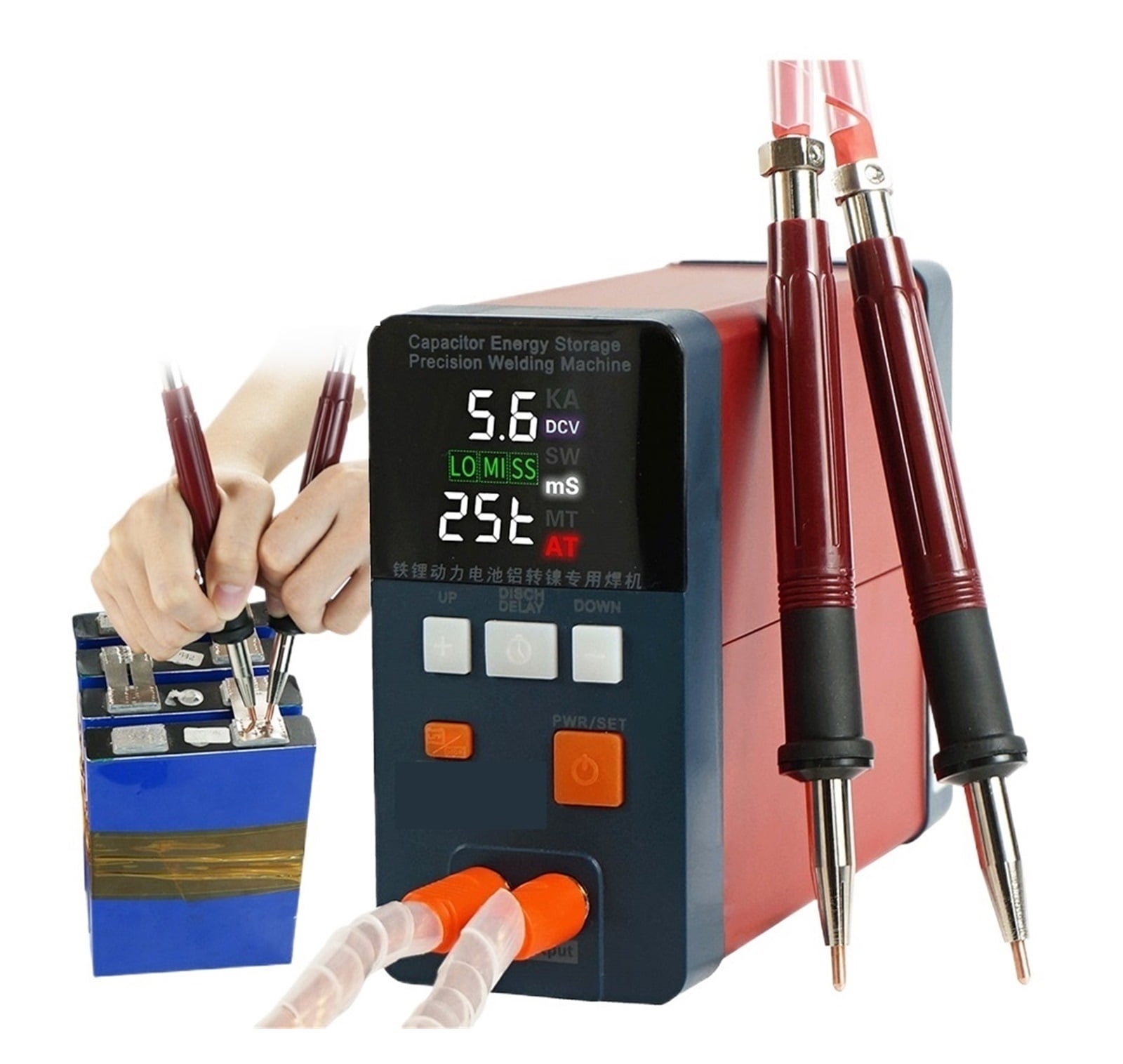 801H Spot Welder 19.8KW 3500A High Current Pulse Spot Welding Machine ...