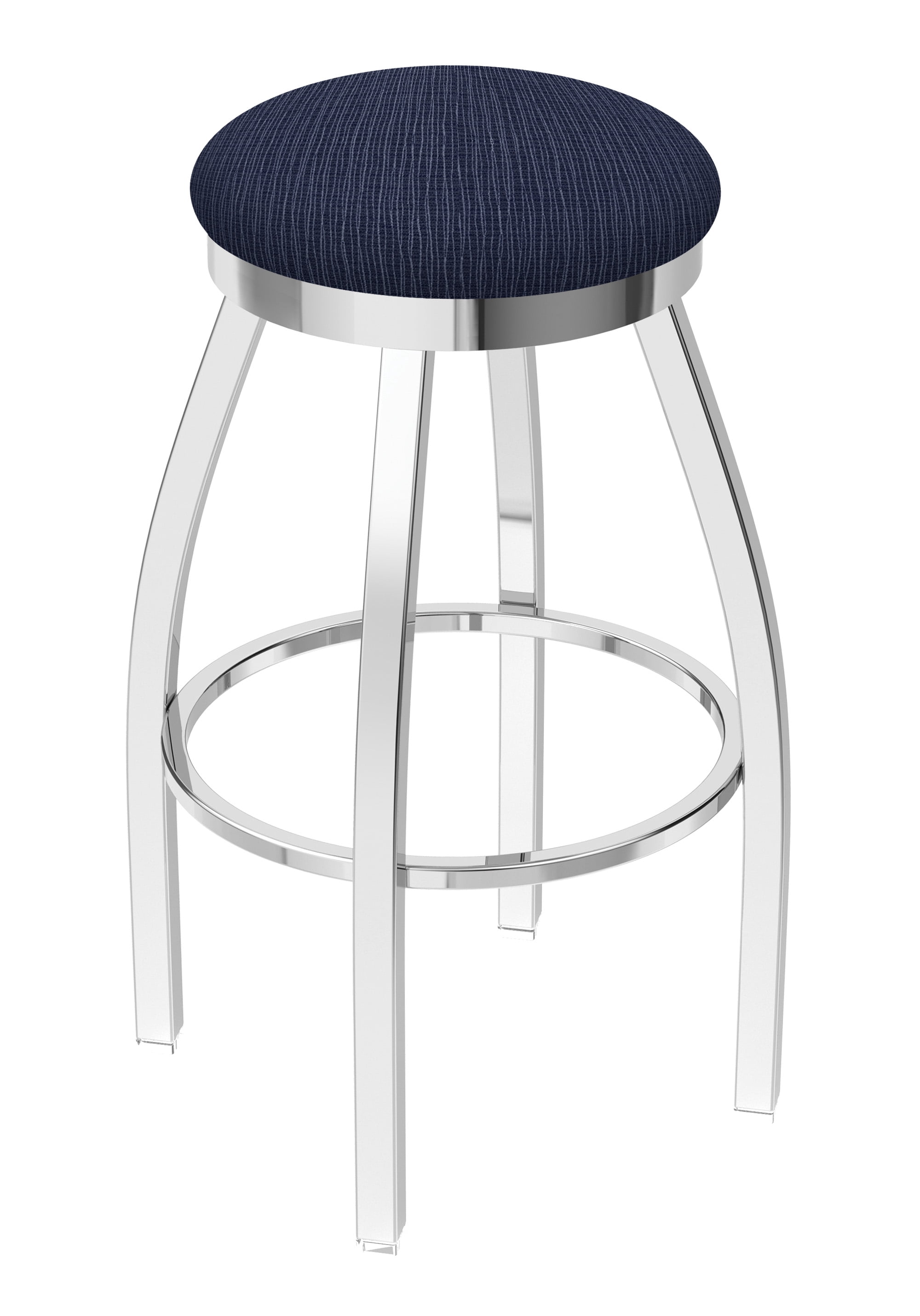 802 Misha 30" Swivel Bar Stool with Chrome Finish and Graph Anchor Seat ...