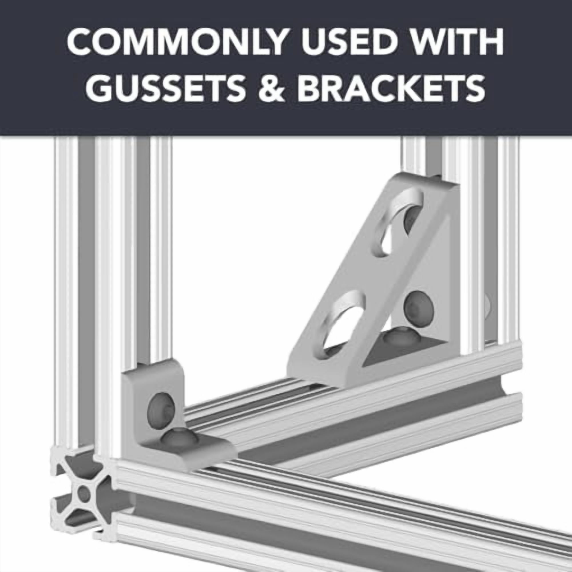 8020, 13055, 15 40 Series 5/16-18 Steel Self Aligning Slide in T-Nut ...
