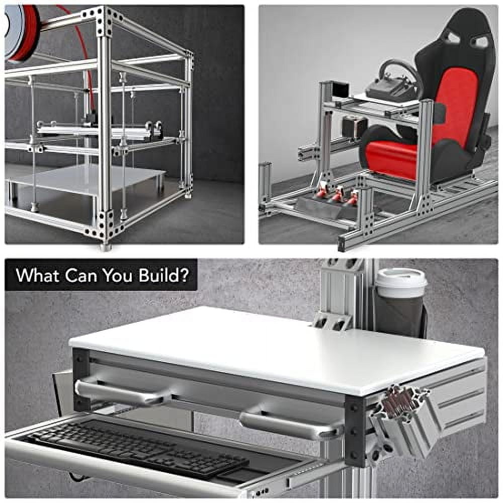 8020, 3061, 1/4-20 x 0.5 Inch Button Head Socket Cap Screw (BHSCS) (250 ...