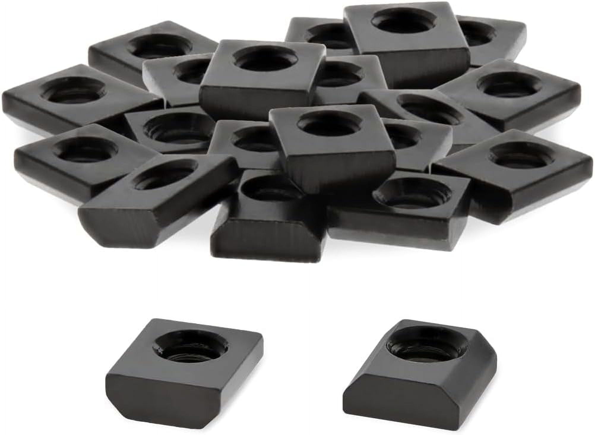 8020, 3204, 10 Series 1/4-20 Steel Standard Slide in T-Nut Nut Hardware ...