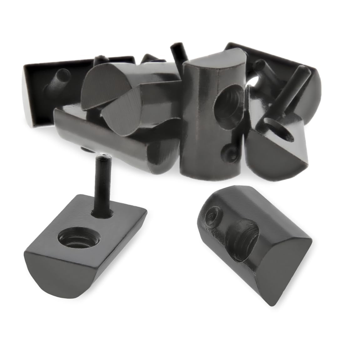 8020, 3283, 15 Series, 1/4-20 Steel Roll in T-Nut with Flex Handle - T ...