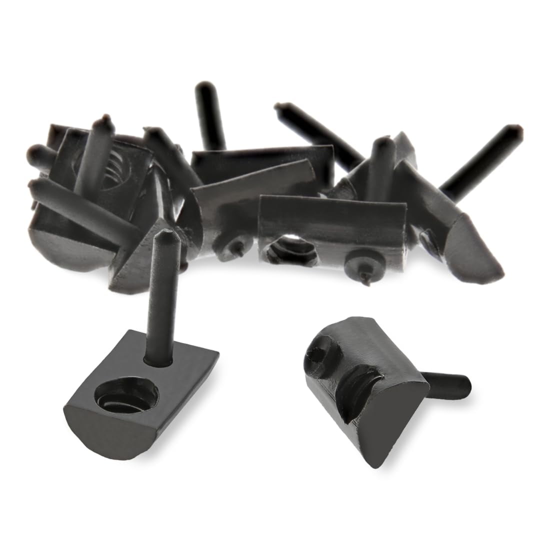 8020, 3376, 10 Series, 1/4-20 Steel Roll in T Nut with Flex Handle - T ...