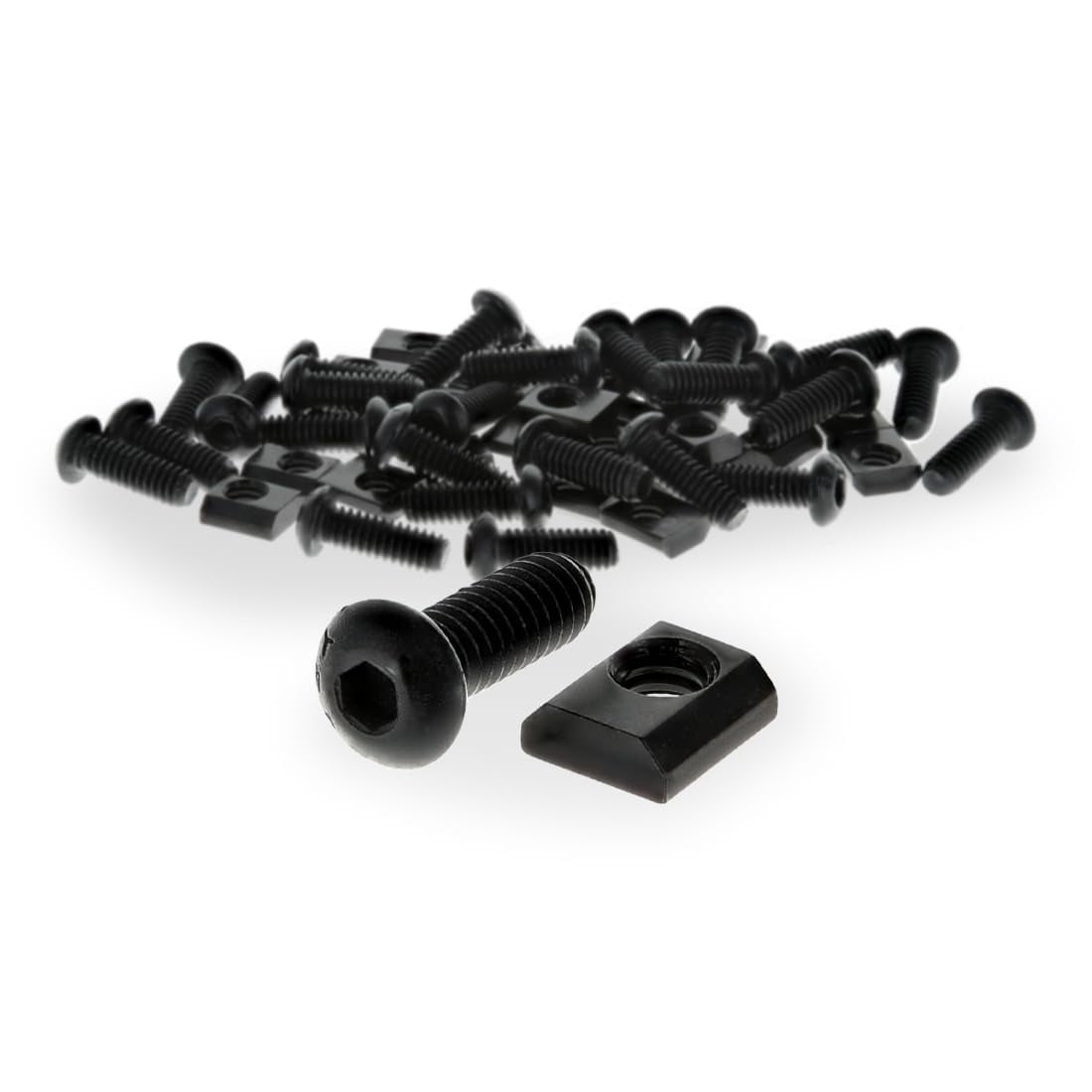 8020, 3479, 10 Series Bolt Assembly, 1/4-20 X 3/4" (.75") Button Head ...