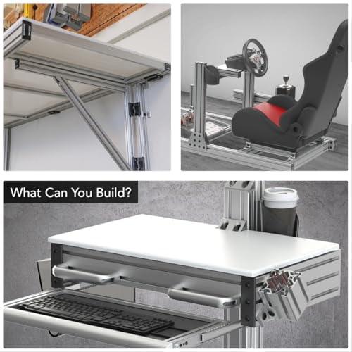 8020, 4136, 10 Series, 4 Hole Aluminum Inside Corner Gusset L Bracket ...