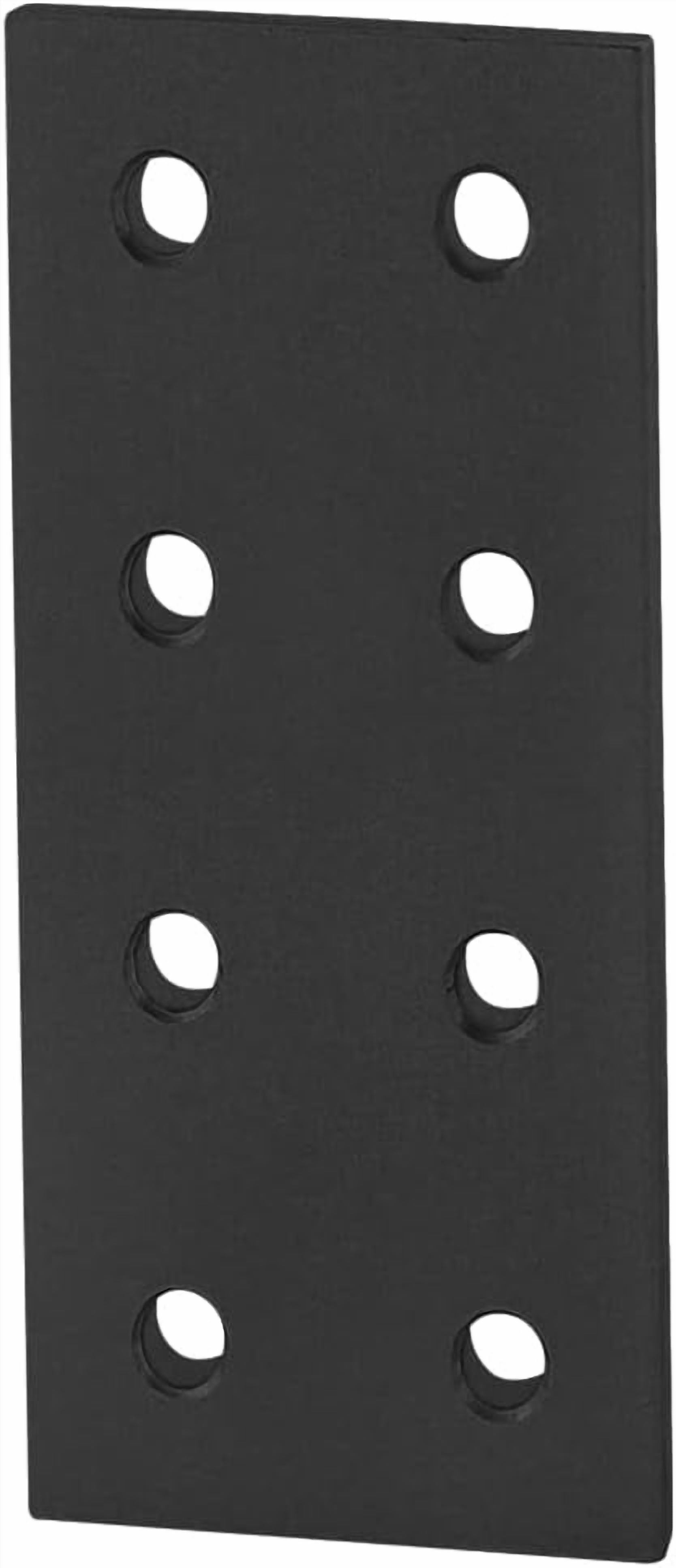 8020, 4165, 10 Series, Aluminum 8 Hole Rectangle Flat Plate Bracket ...