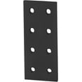 8020, 4165, 10 Series, Aluminum 8 Hole Rectangle Flat Plate Bracket ...