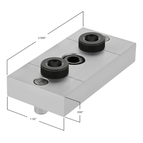 8020, 6130, 15 Series, Access Hole Drill Jig for 1.5" x 3" T-Slot ...