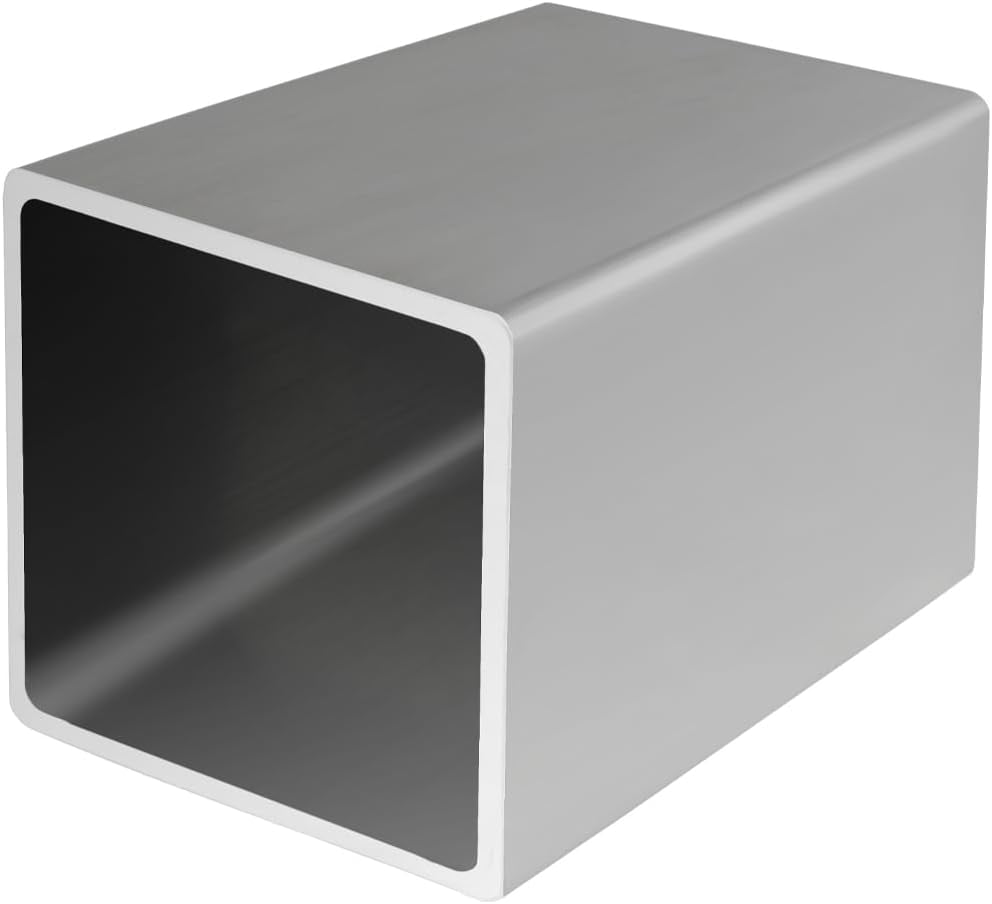 8020, 8126, 3" x 3" Structural Square Aluminum Tube, Wall Thickness ...