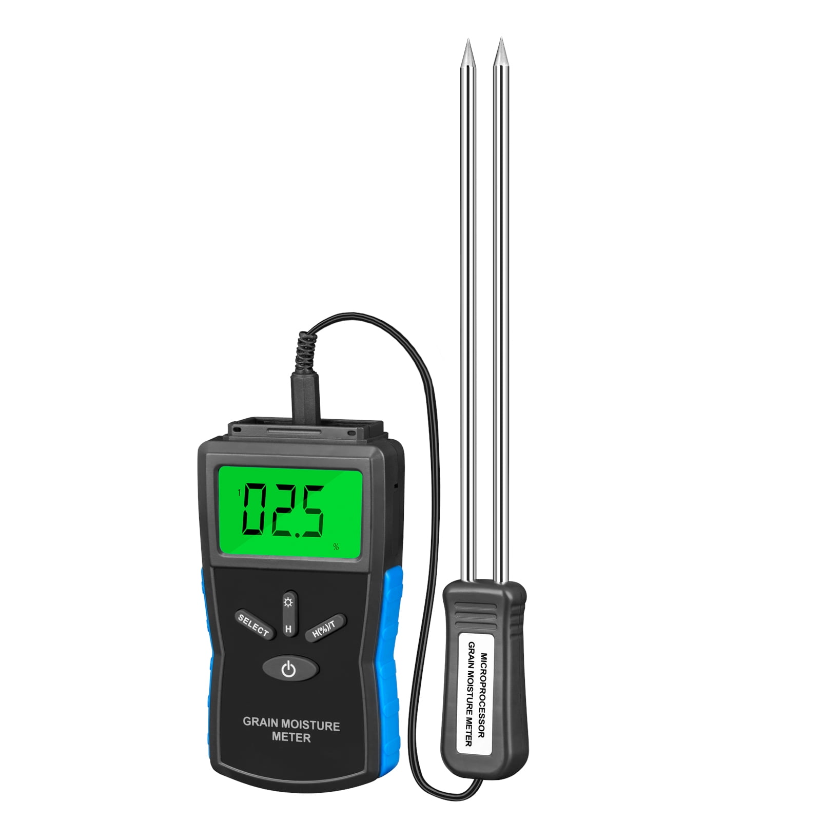 -8032G High-Accuracy Grain Moisture Meter with Auto Temperature ...