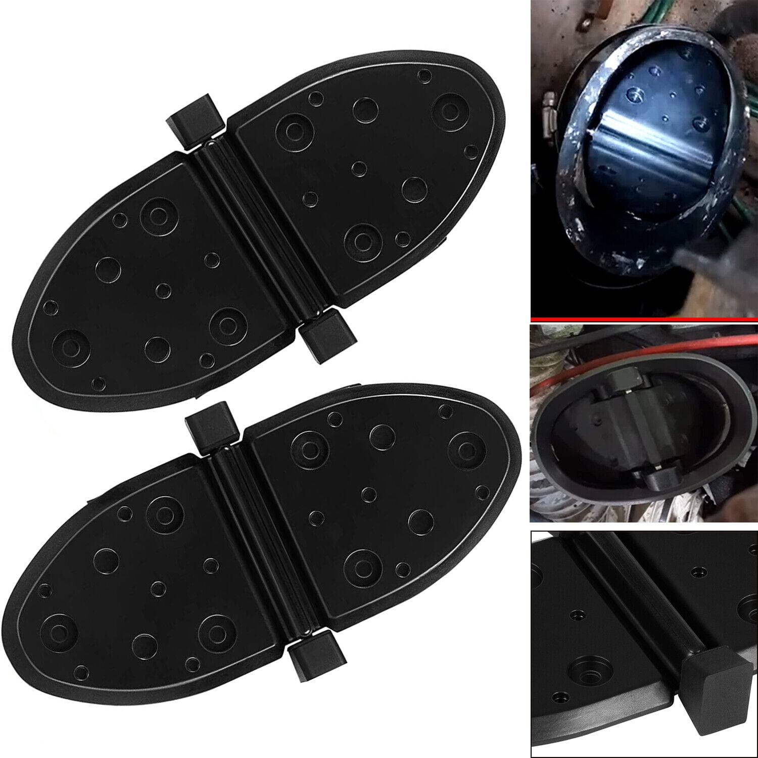 807166A1 Y-Pipe Exhaust Water Shutter Kit For Mercruiser Stern Drive V8 ...