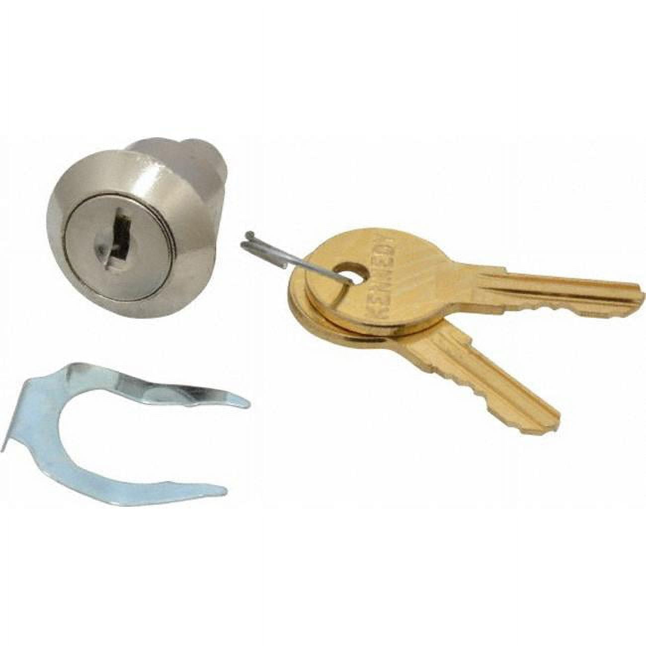 80844 Lock, No Cam with (2) Flat Keys - Walmart.com