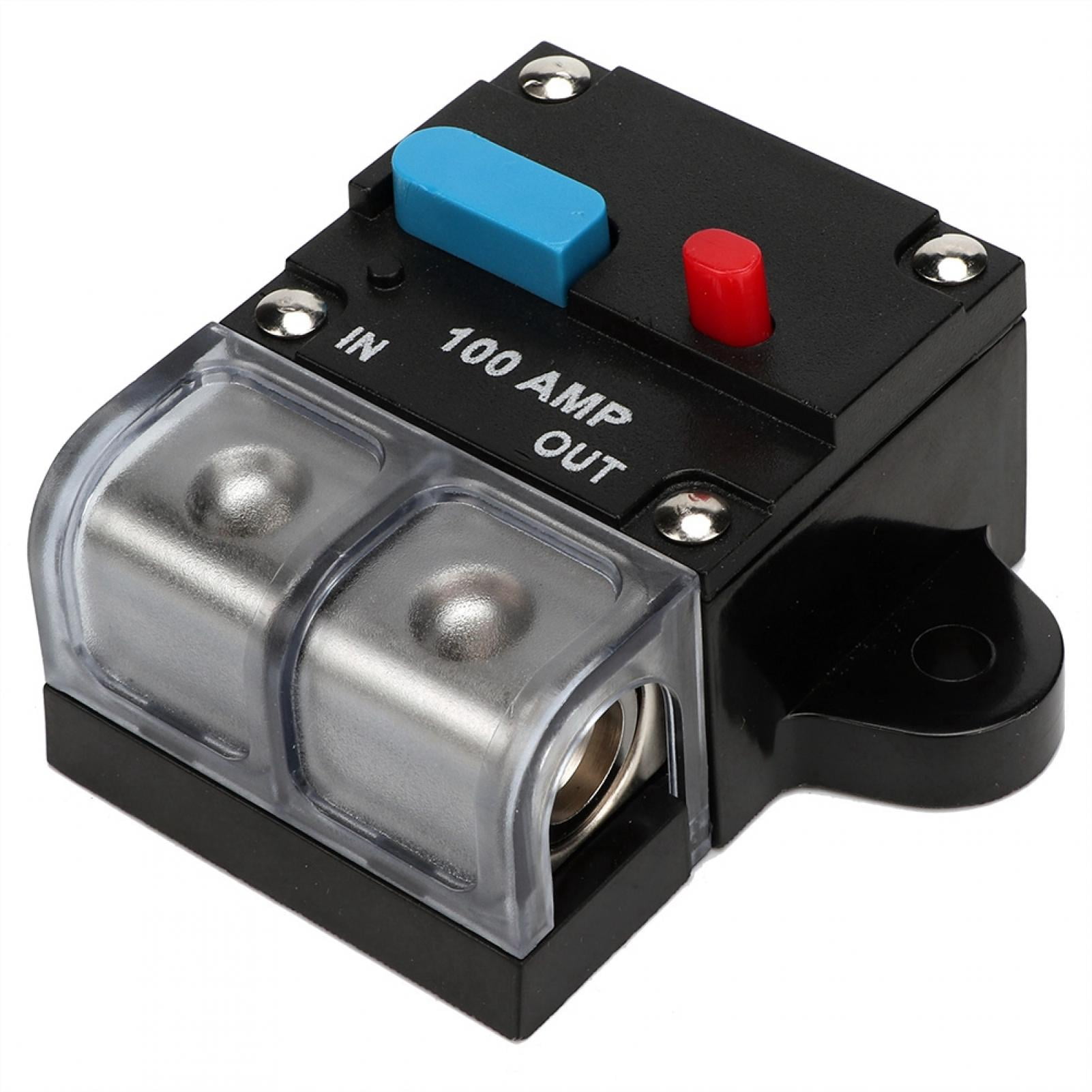 80A 300A Car Resettable Circuit Breaker Self recovery Fuse Manual Reset ...