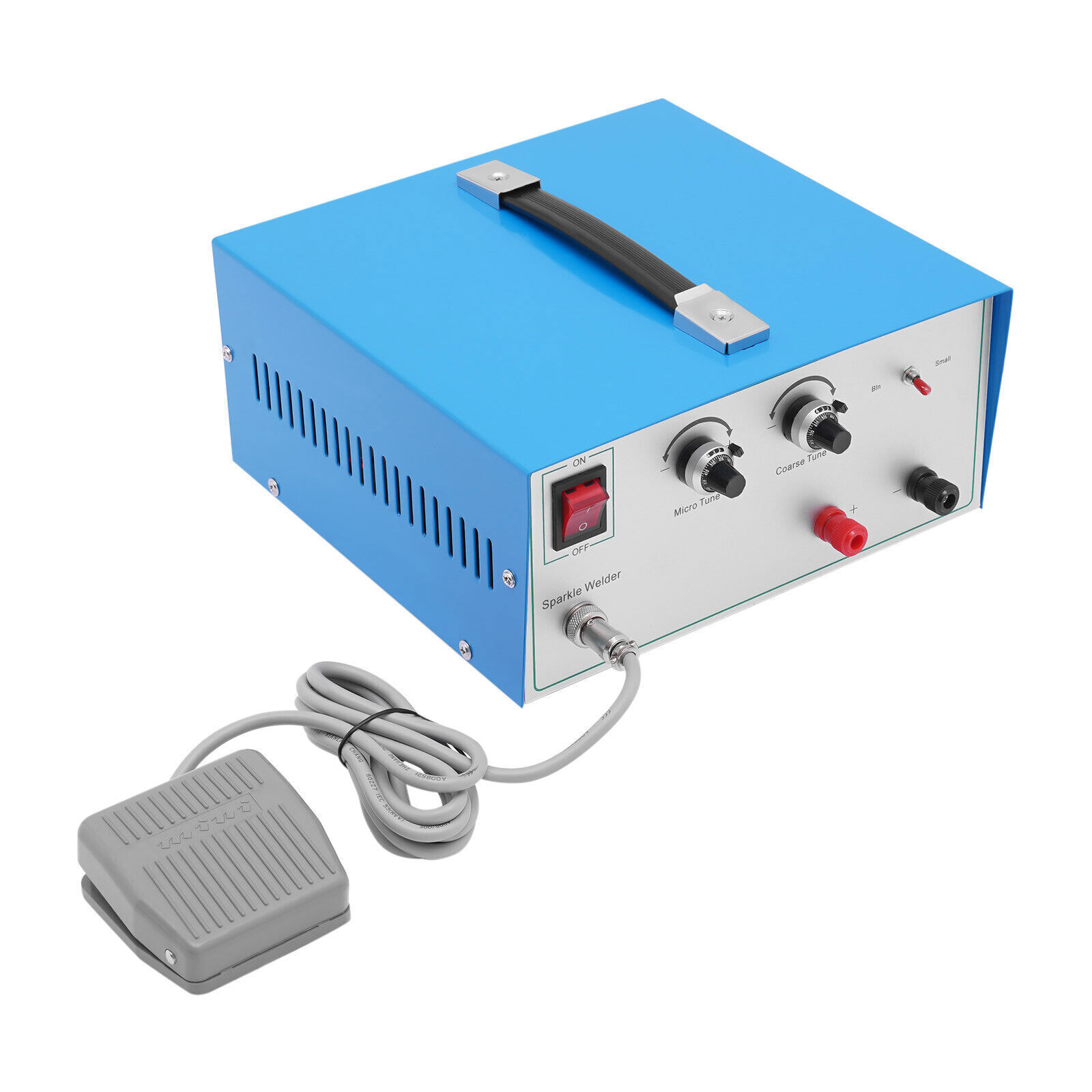 80A 600W Jewelry Spot Welder Portable Pulse Sparkle Spot Welder ...