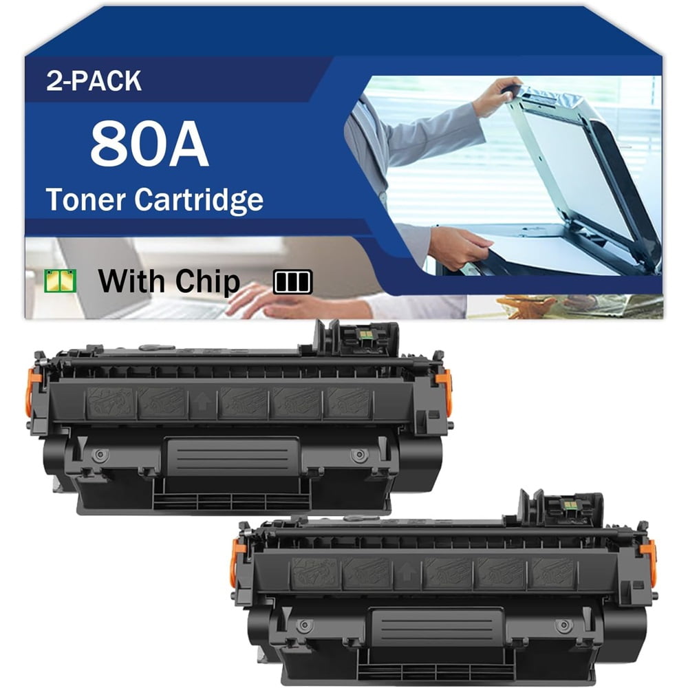 80A CF280A Toner Cartridge High-Yield Compatible for HP Pro400 M401dn ...