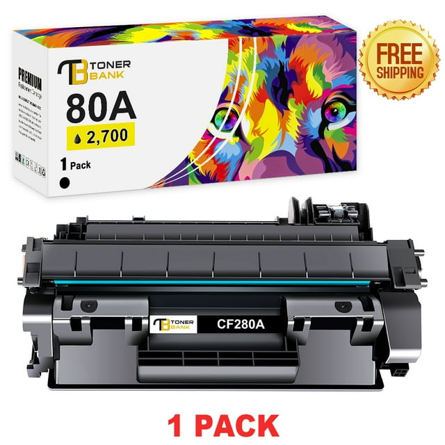 80A Laserjet Toner Cartridge Black CF280A Compatible for HP 80A 80X ...