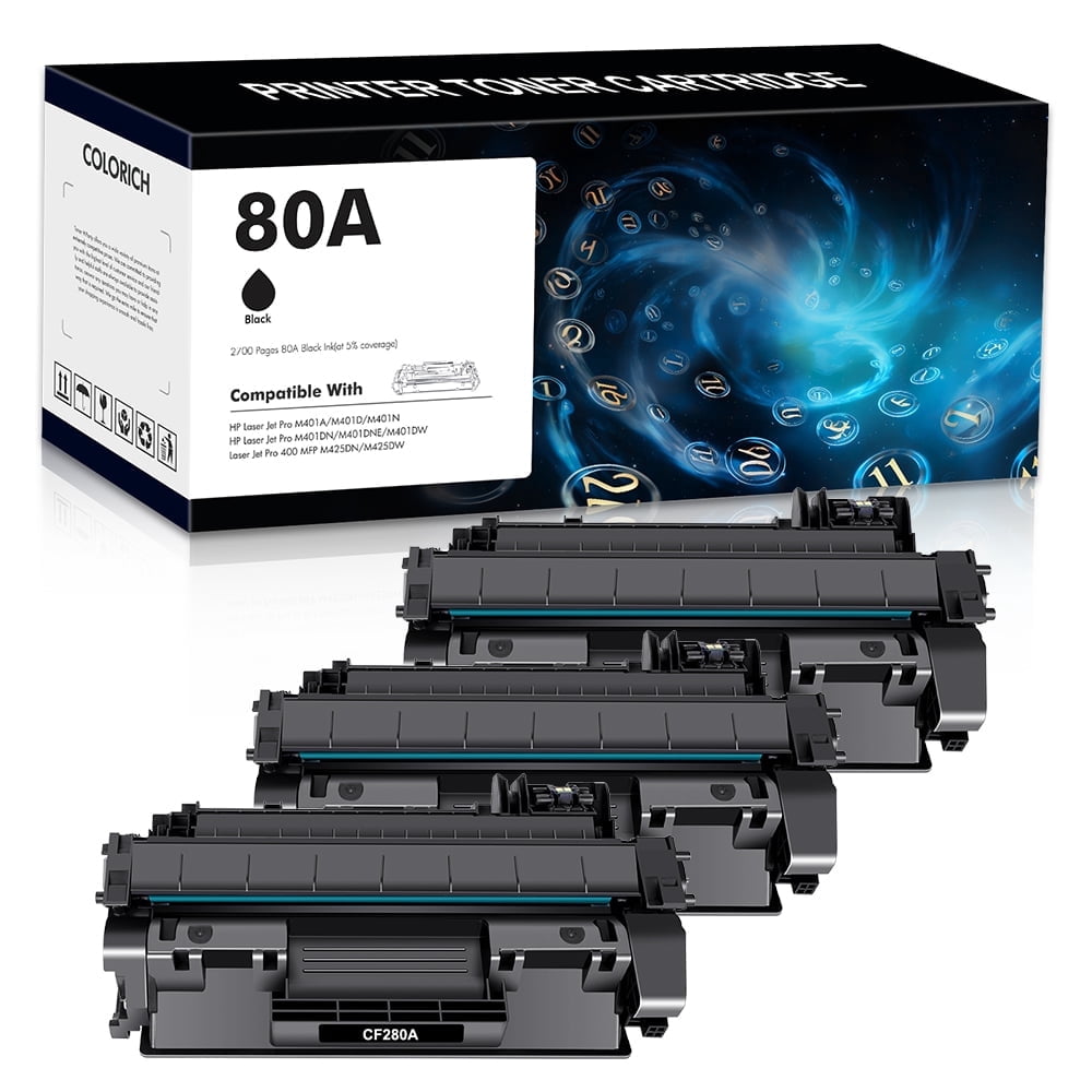80A Toner Cartridge Compatible for HP 80A Toner Cartridge Black for HP ...