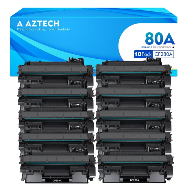 80A Toner Cartridge Compatible for HP 80A CF280A LaserJet Pro M401dn ...