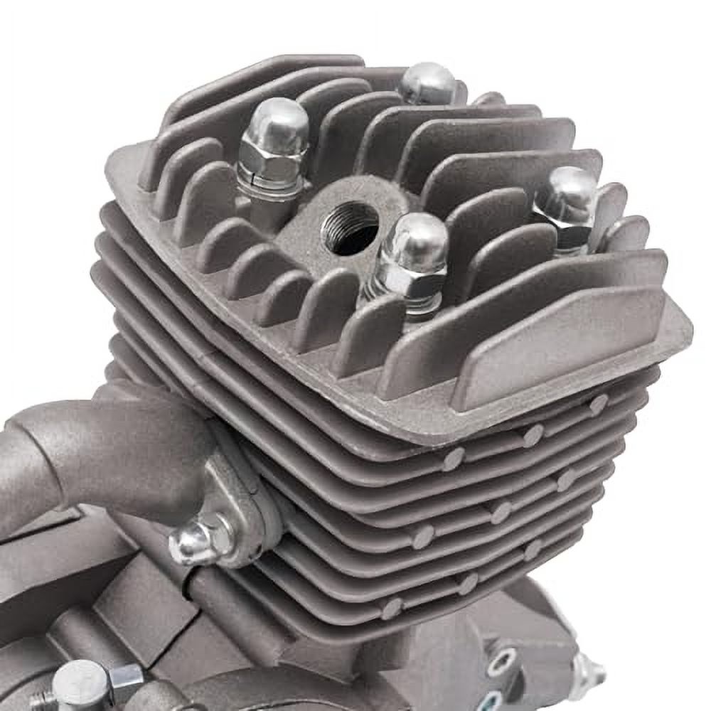 80CC 2 Stroke Bicycle Engine Single Cylinder Motorized Bicycle Kit Fit ...