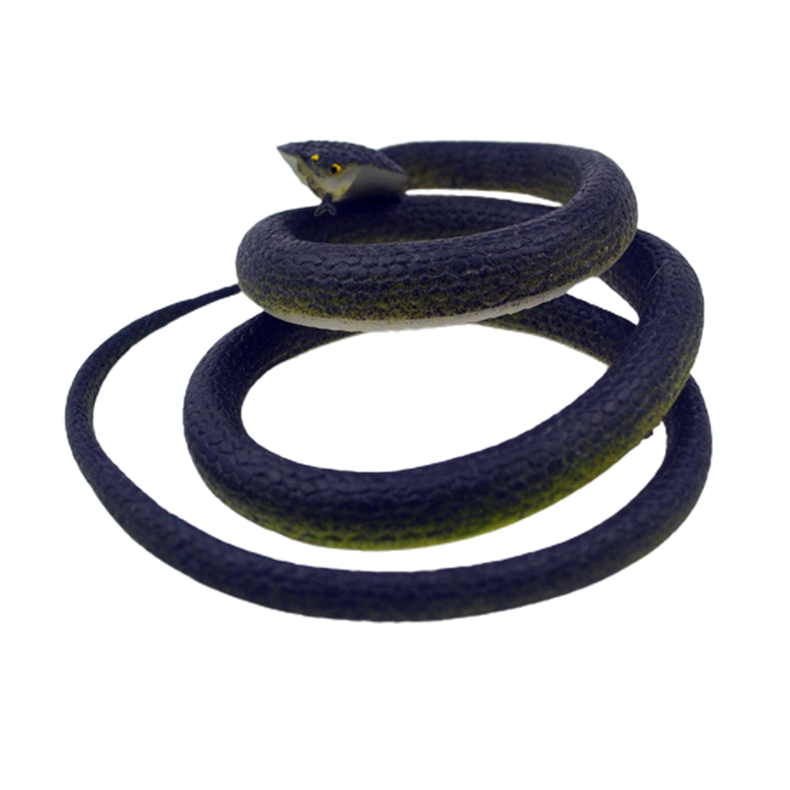80CM Golf Snake Prank Toy Realistic Rubber Snake Model Simulated Snake ...