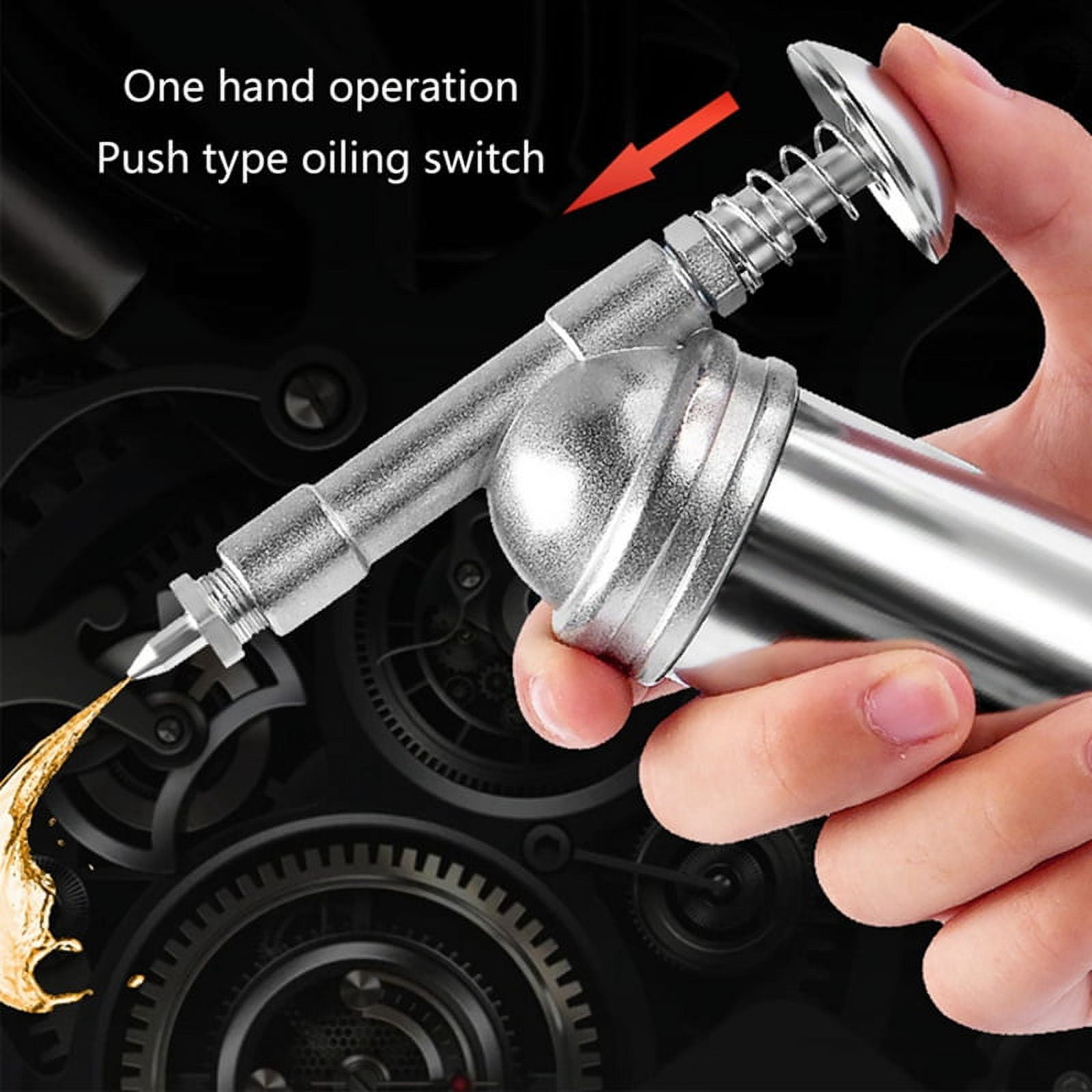 80Cc Mini Manual Butter Oiler Excavator Automobile Machinery Grease ...