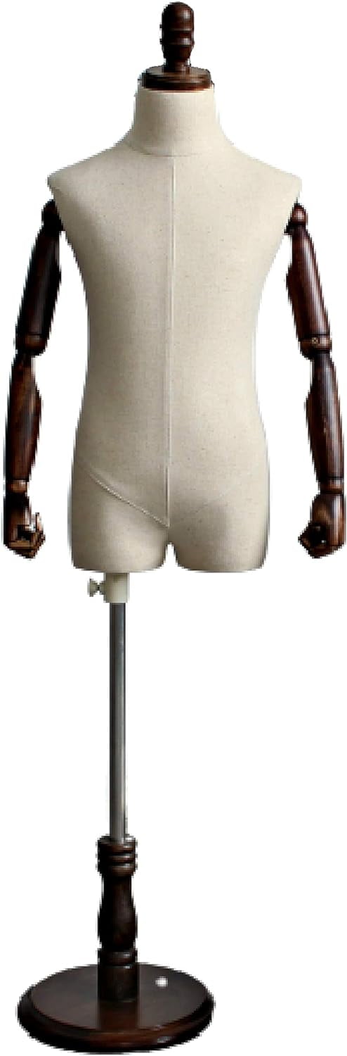 80F-A3-1 Child Dress Form Mannequin Body with arms Fiberglass Age 8 ...