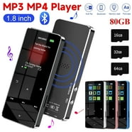 MUSICOZY 128GB Support MP3 Player, 2.4 Inch Touch Screen, Bluetooth ...