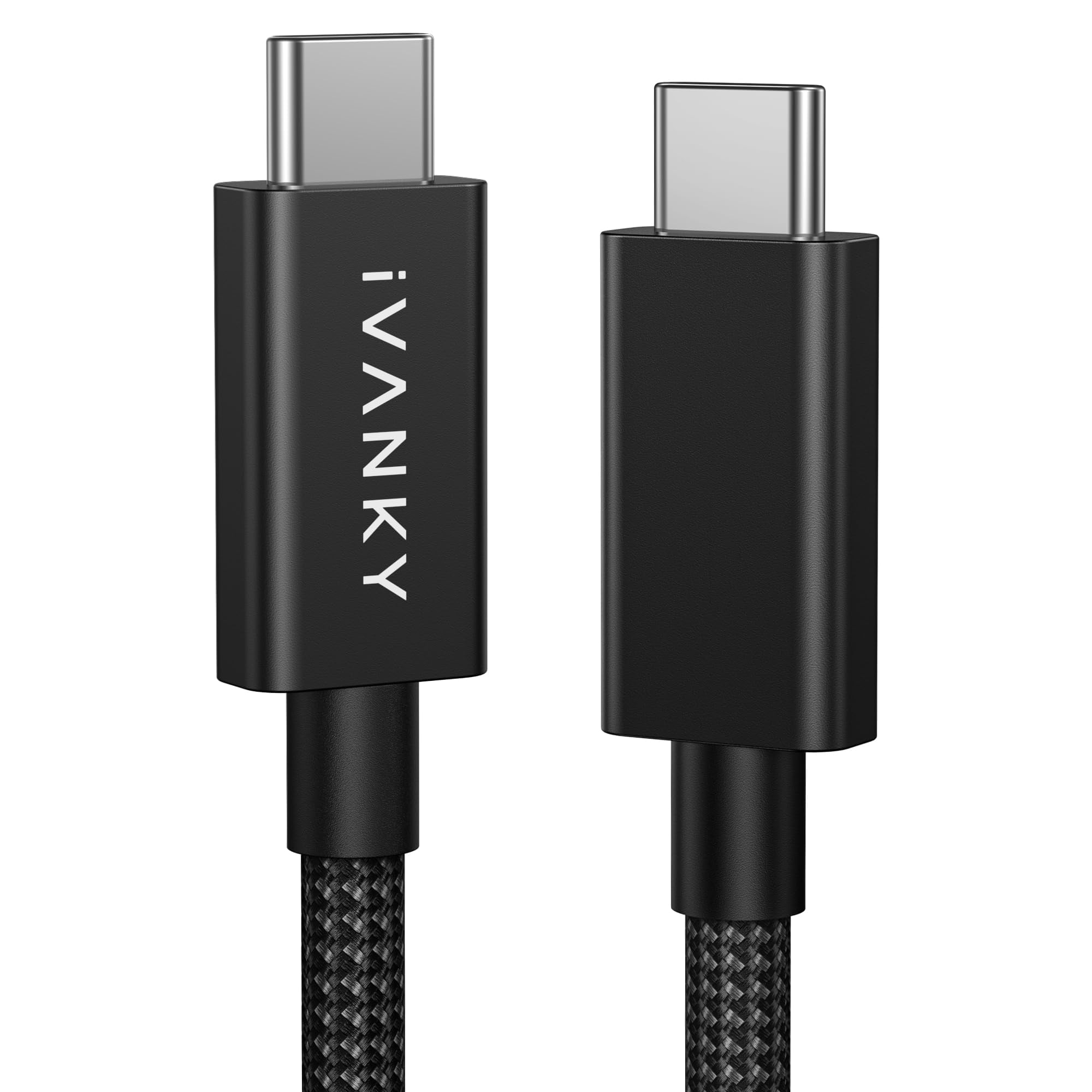 80Gbps USB for Thunderbolt 5 Cable 3.3ft, up to 120Gbps Bandwidth and 240W Charging, Compatible ...