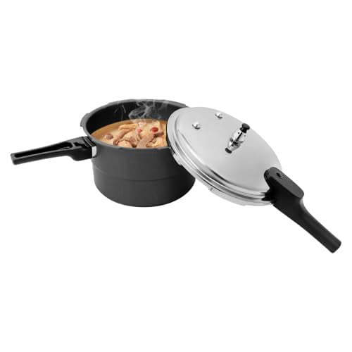 80Kpa Stainless Steel Pressure Cooker, 9L Induction Stove Top Pressure ...