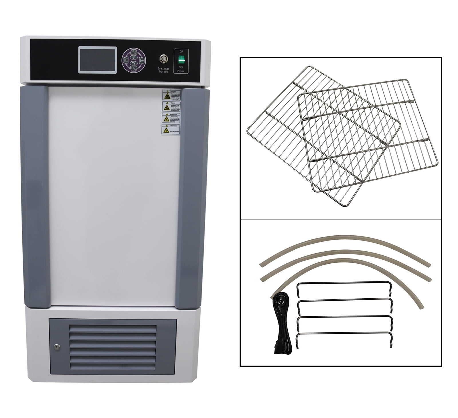 80L Constant Temperature and Humidity Incubator Internal Humidification ...
