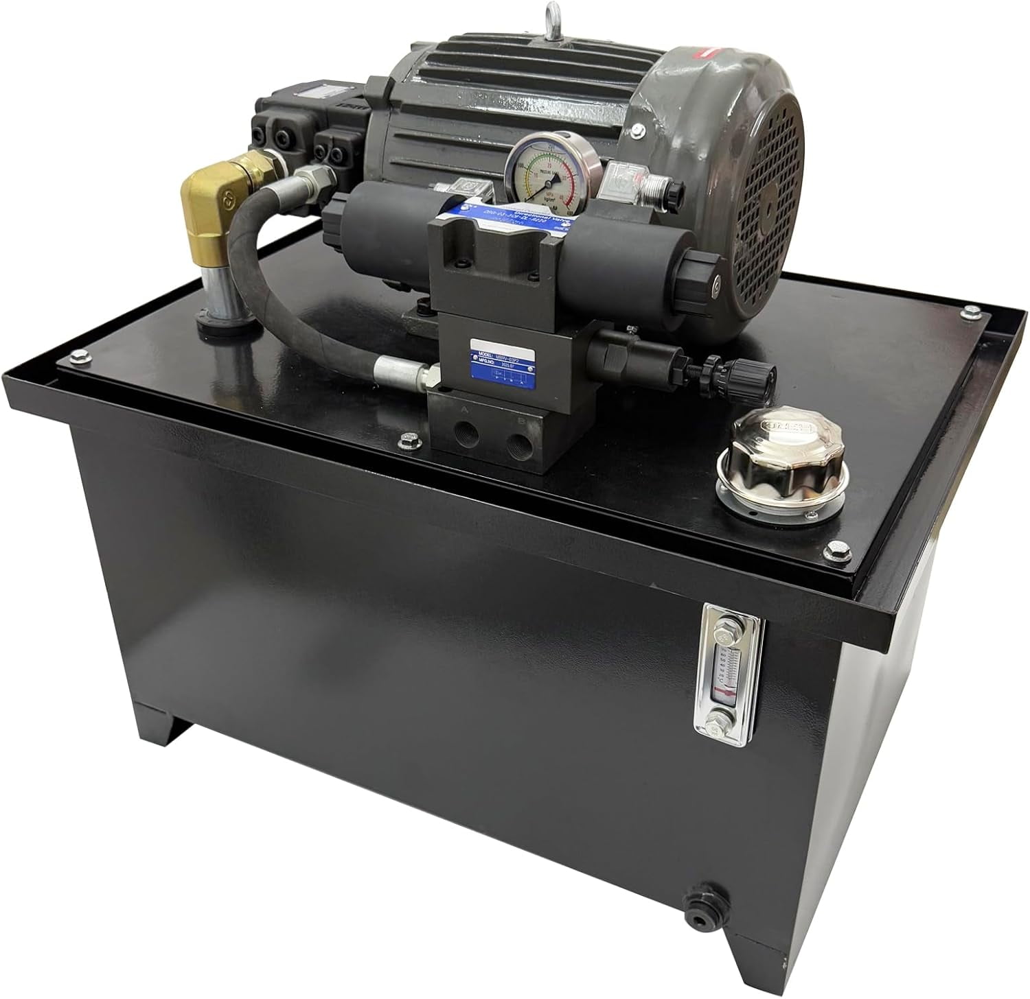 80L Quantitative Vane Pump Hydraulic Pump CNC Micro Pump Station 220V ...