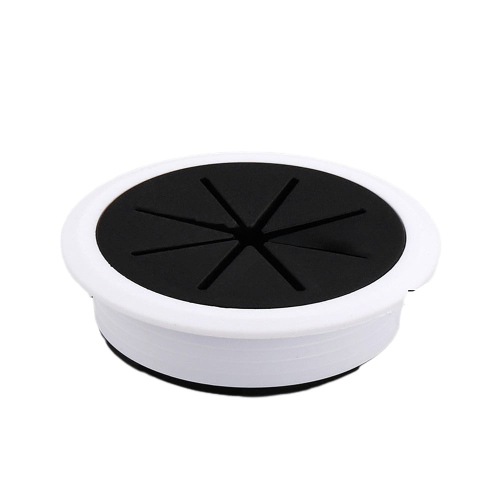 80MM Cable Hole Cover Table Desk Cable Tidy Wire Hole Cover Cap Plug ...