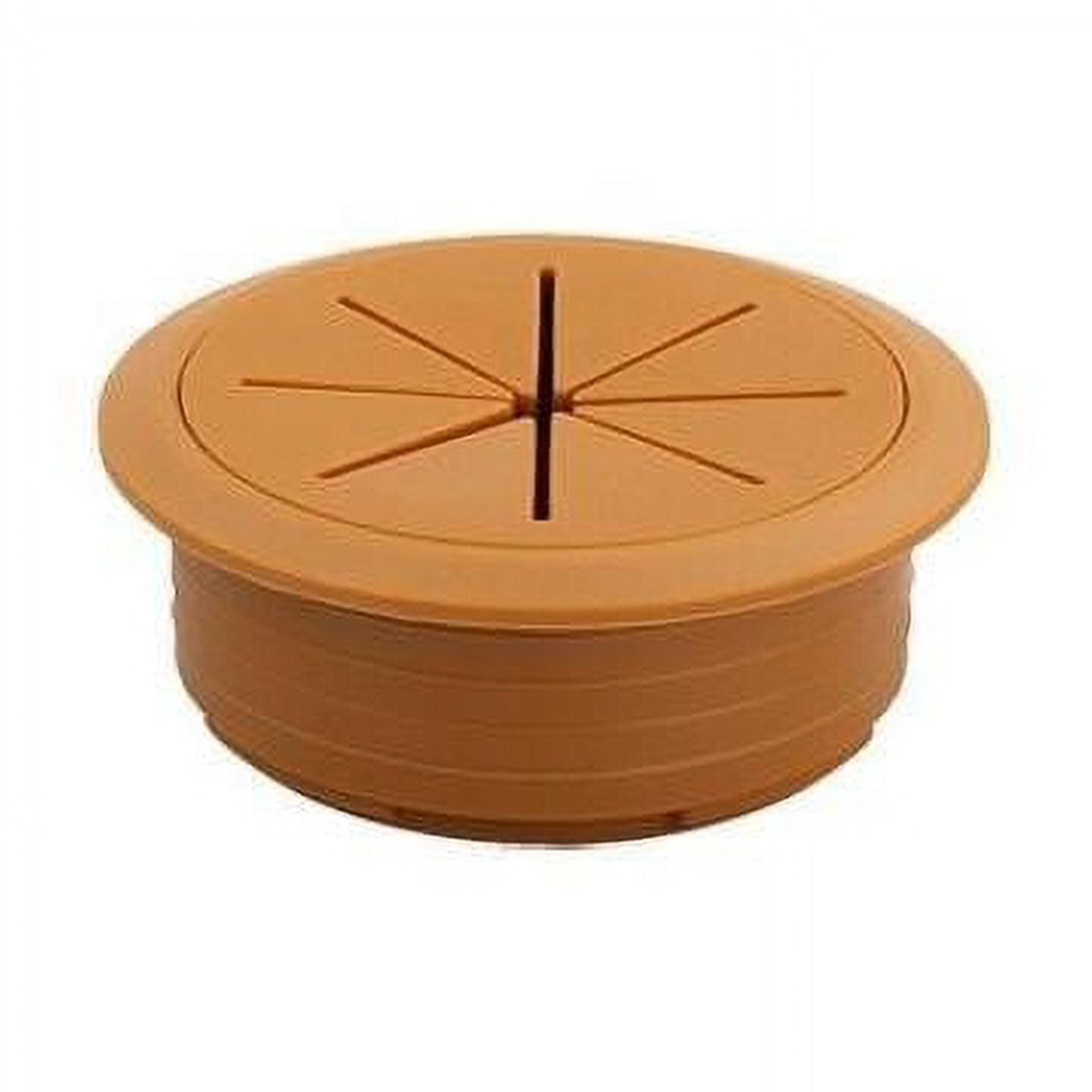 80MM Desk Cord Grommet Wire Hole Cover Line Outlet Port Threading Box ...