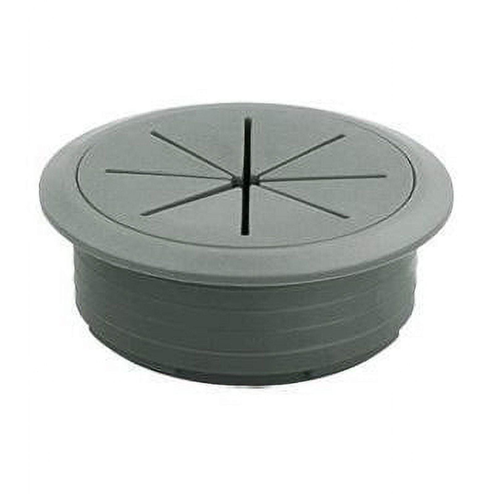 80MM Desk Cord Grommet Wire Hole Cover Line Outlet Port Threading Box ...