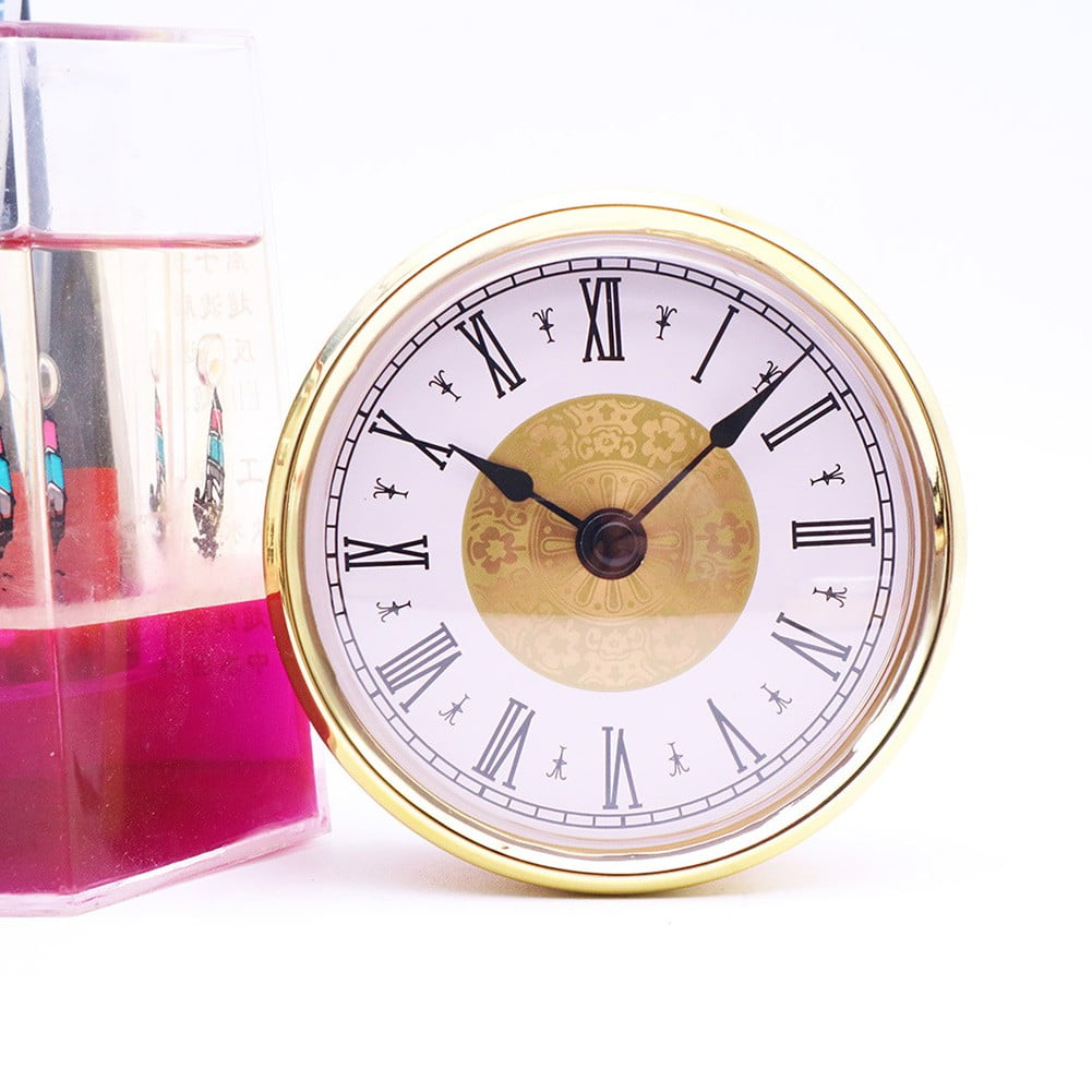 80Mm Quartz Clock Inserts Movement Mechanism Replacement Roman Arabic ...