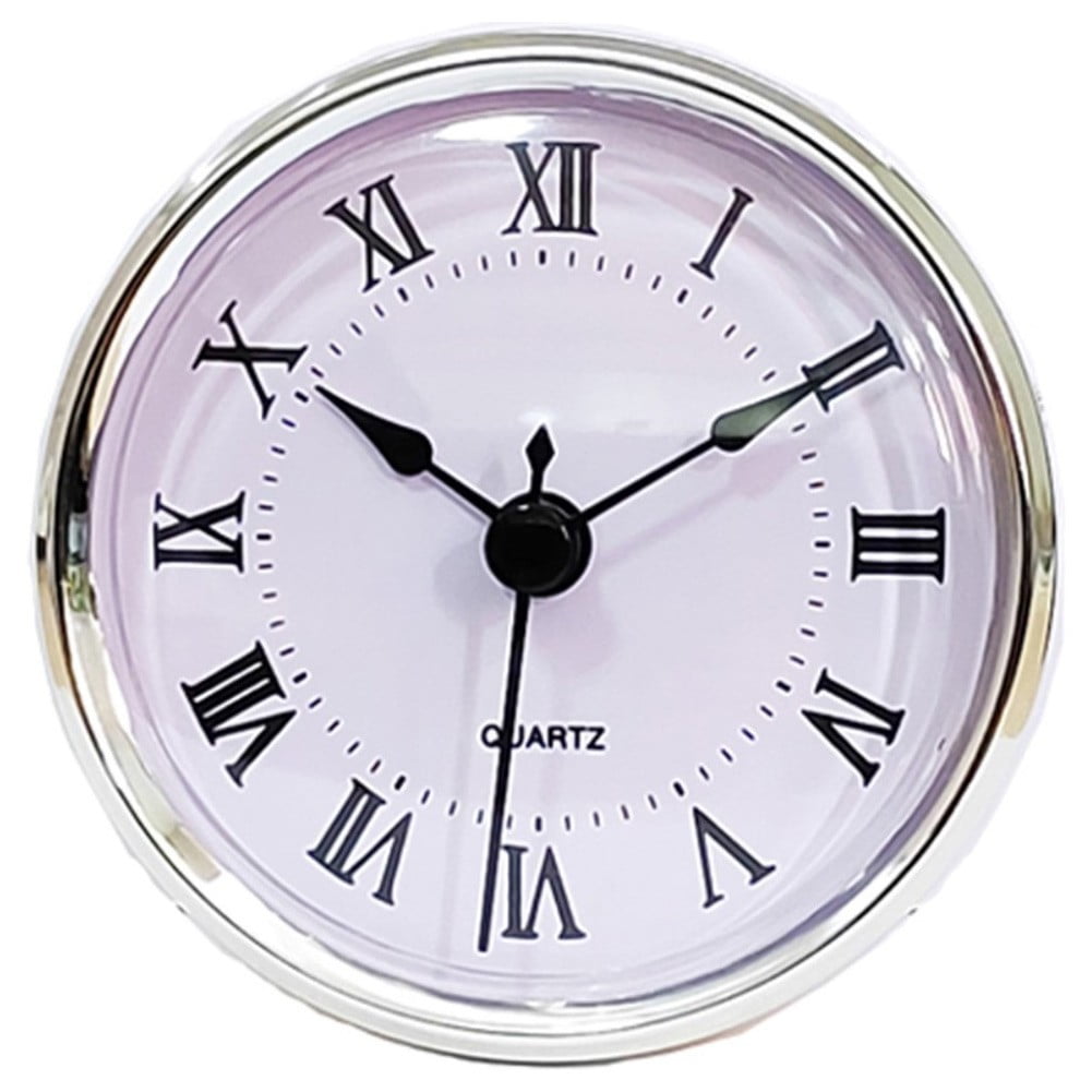 80Mm Quartz Clock Inserts Movement Mechanism Replacement Roman Arabic ...