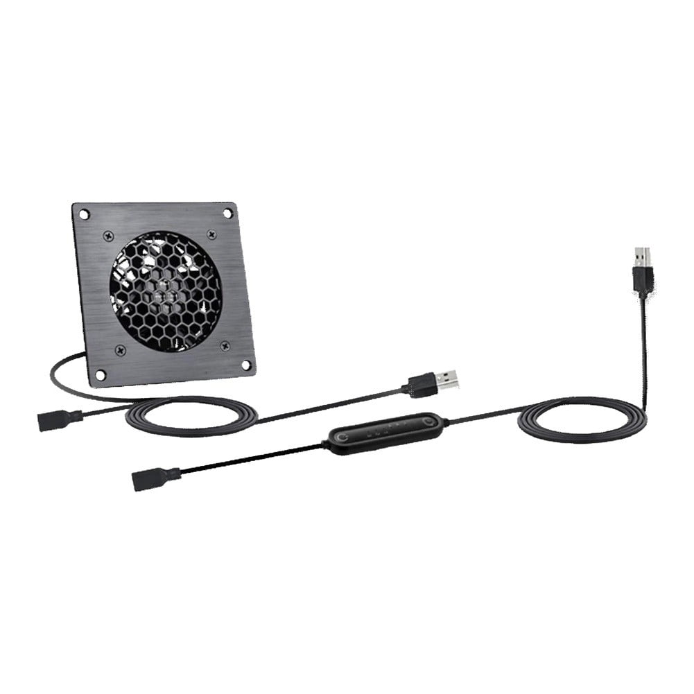 80Mmusb Fan With Temperature Control And Multiple Speeds For Router ...