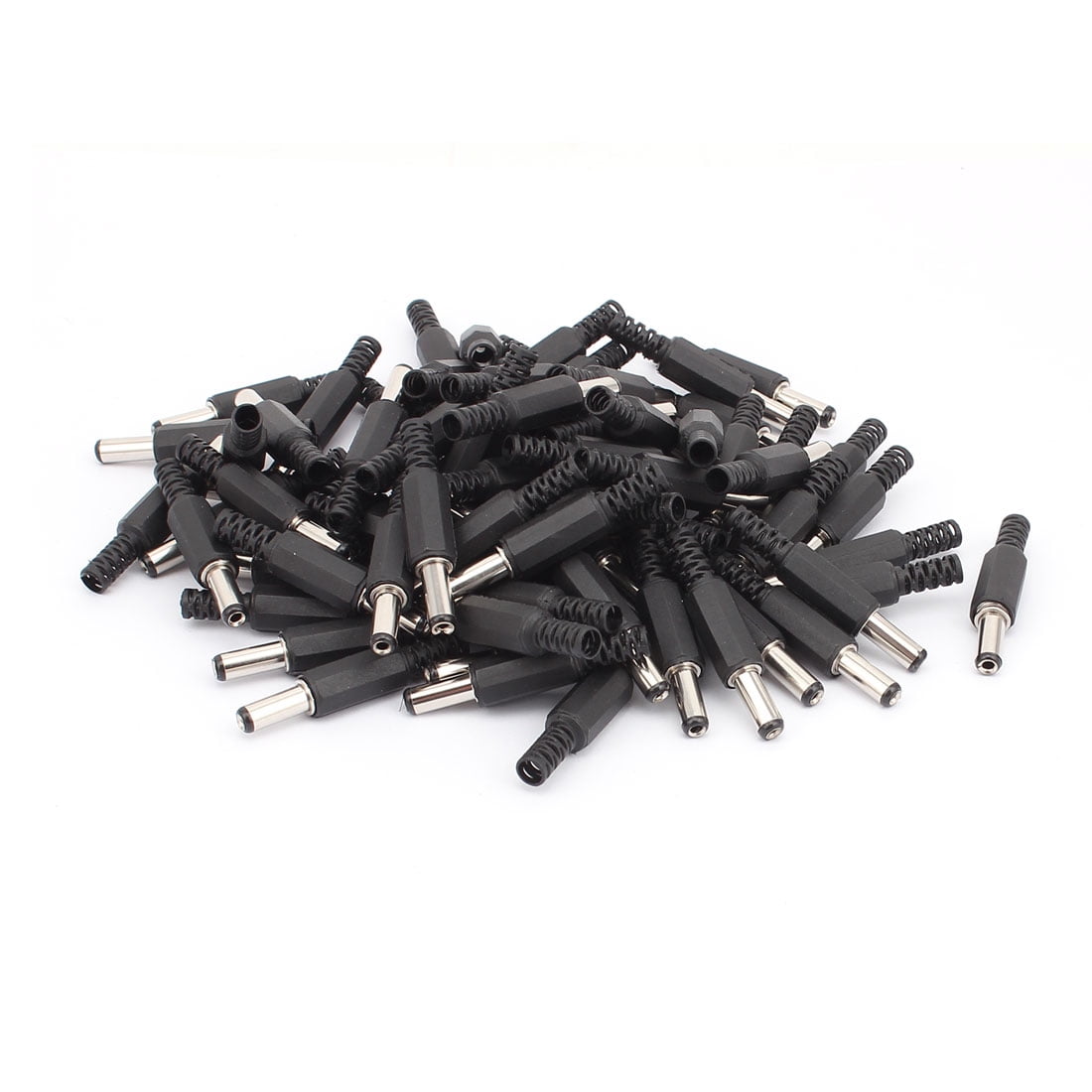 80PCS 5.5mm x 2.1mm Male Solder DC Power Jack Straight Connector ...