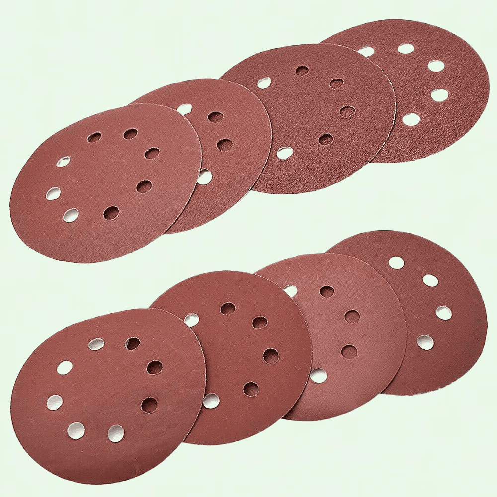 80PCS 5 Inch Hook and Loop Sanding Discs - Various Grit Paper for ...